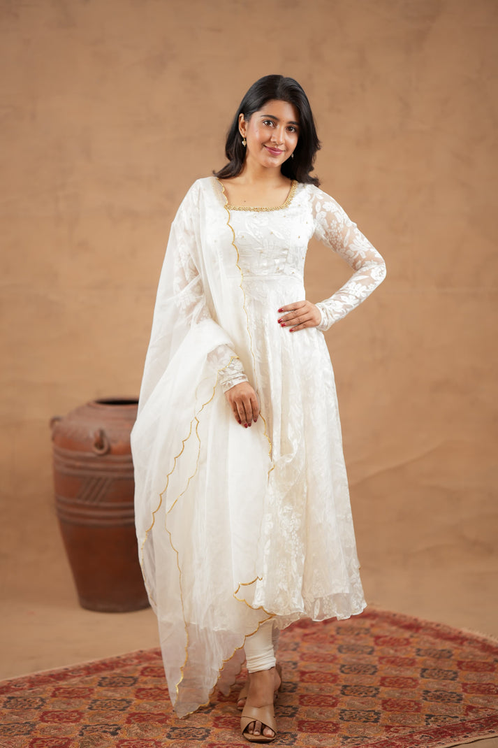Nila - Premium Designer Anarkali – Mukta Banerjee